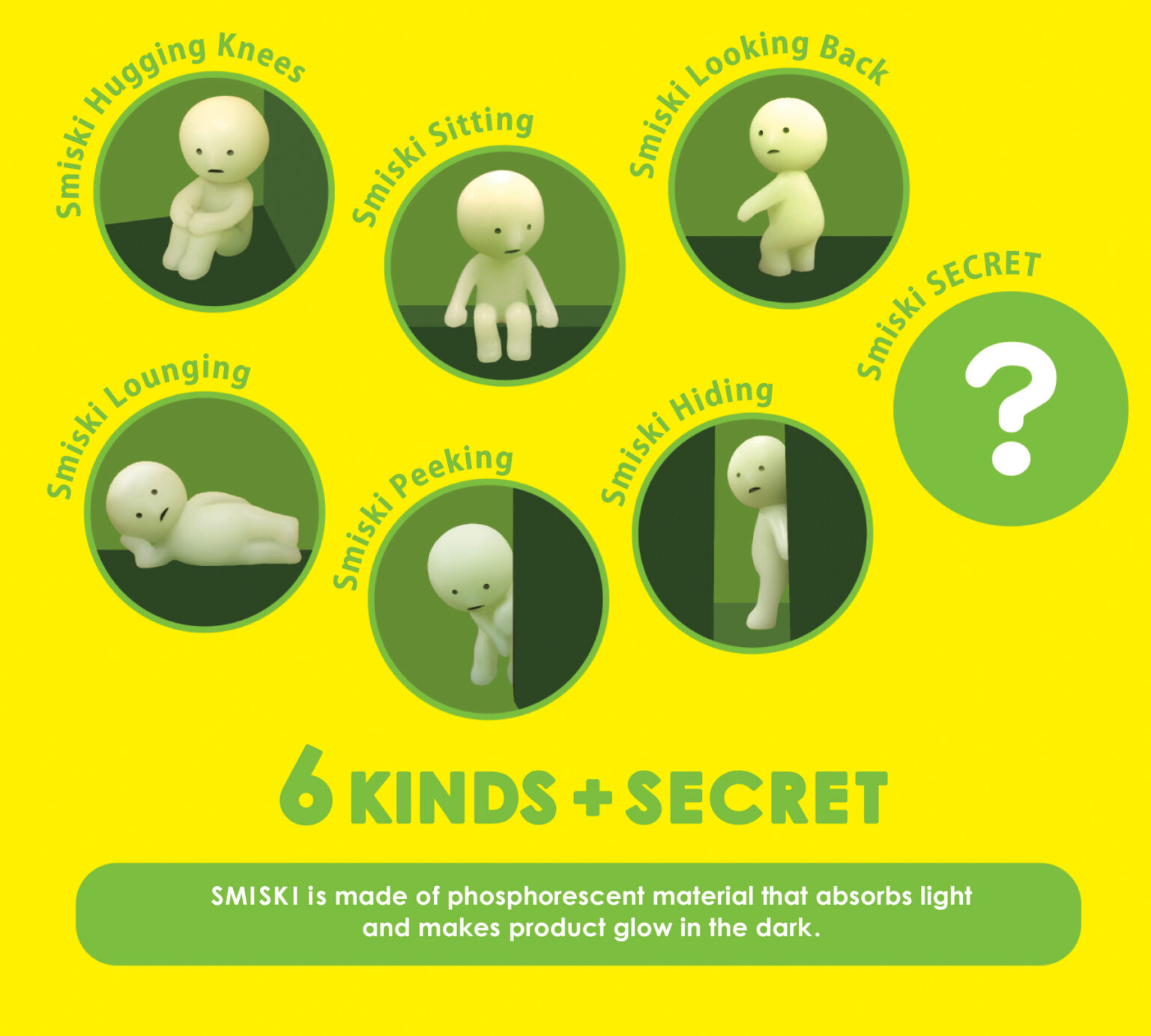 Smiski Series 1 – Smiski Mini Figures – Dreams USA